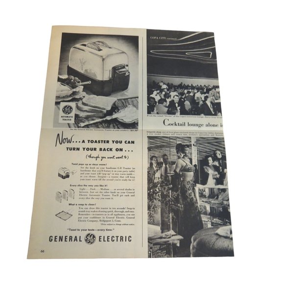 Genral Electric Toaster | Wall Decor | Now A Toaster You Can Turn Your ...